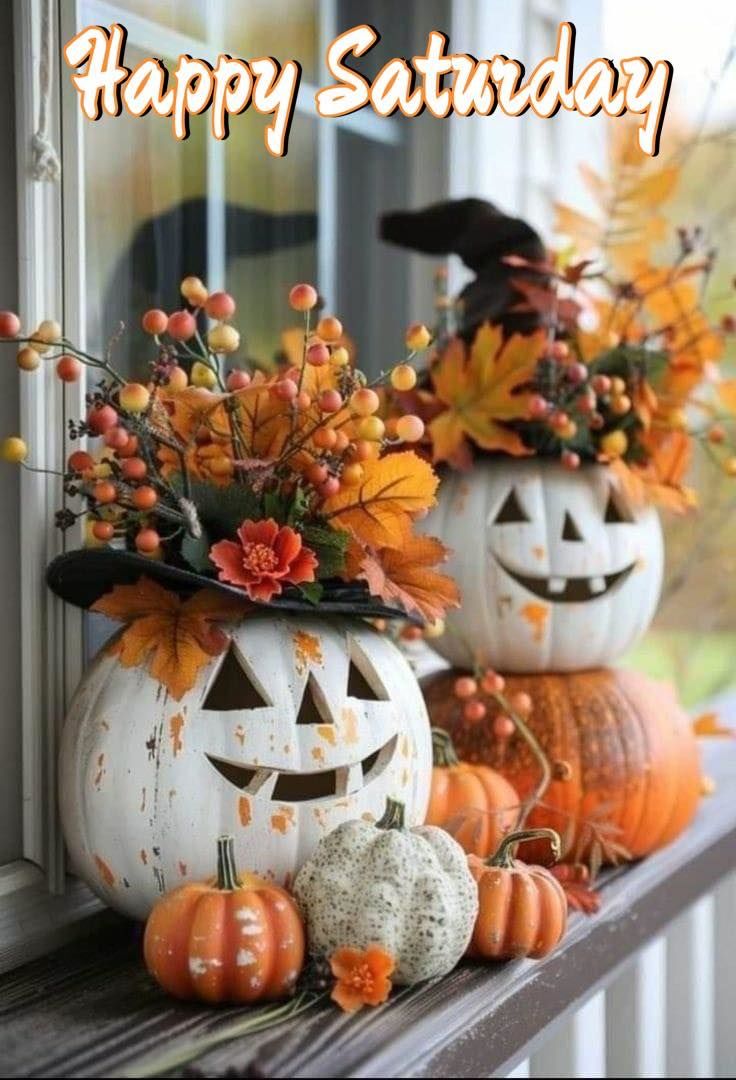 White Pumpkin Happy Saturday Quote Pictures, Photos, and Images for ...