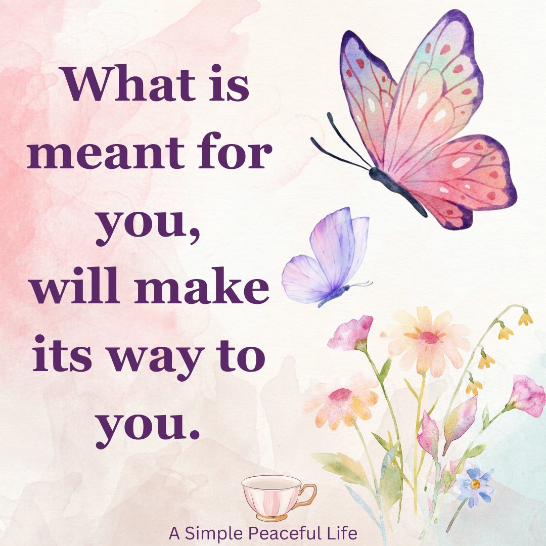 What Is Meant For You, Will Make Its Way To You Pictures, Photos, and ...