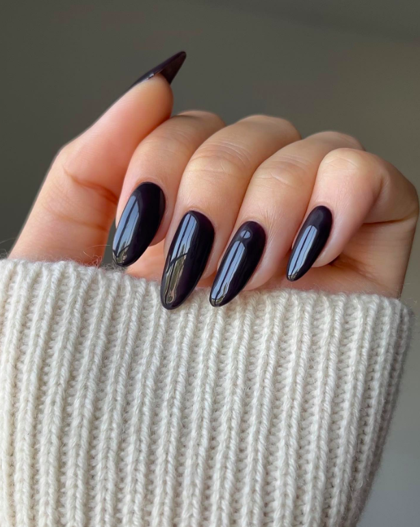 Glossy Midnight Nails Pictures, Photos, and Images for Facebook, Tumblr ...