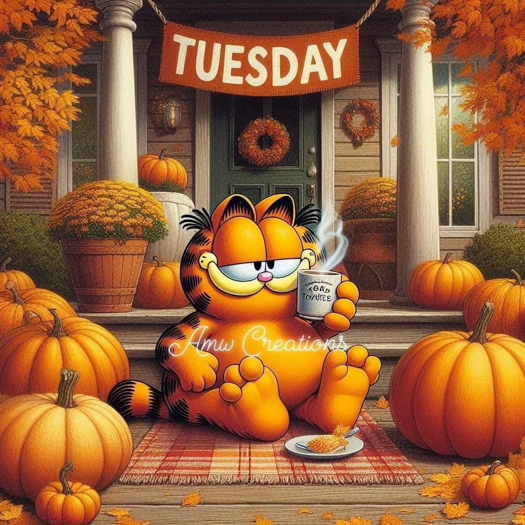 Garfield Tuesday Pumpkins Quote Pictures, Photos, and Images for ...