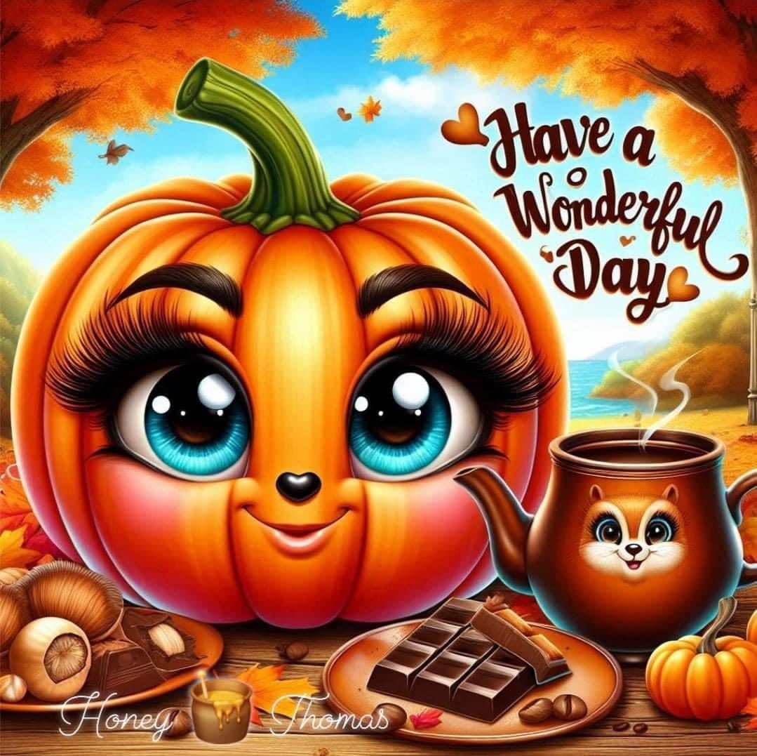 Pretty Pumpkin - Have A Wonderful Day Pictures, Photos, and Images for Facebook, Tumblr ...