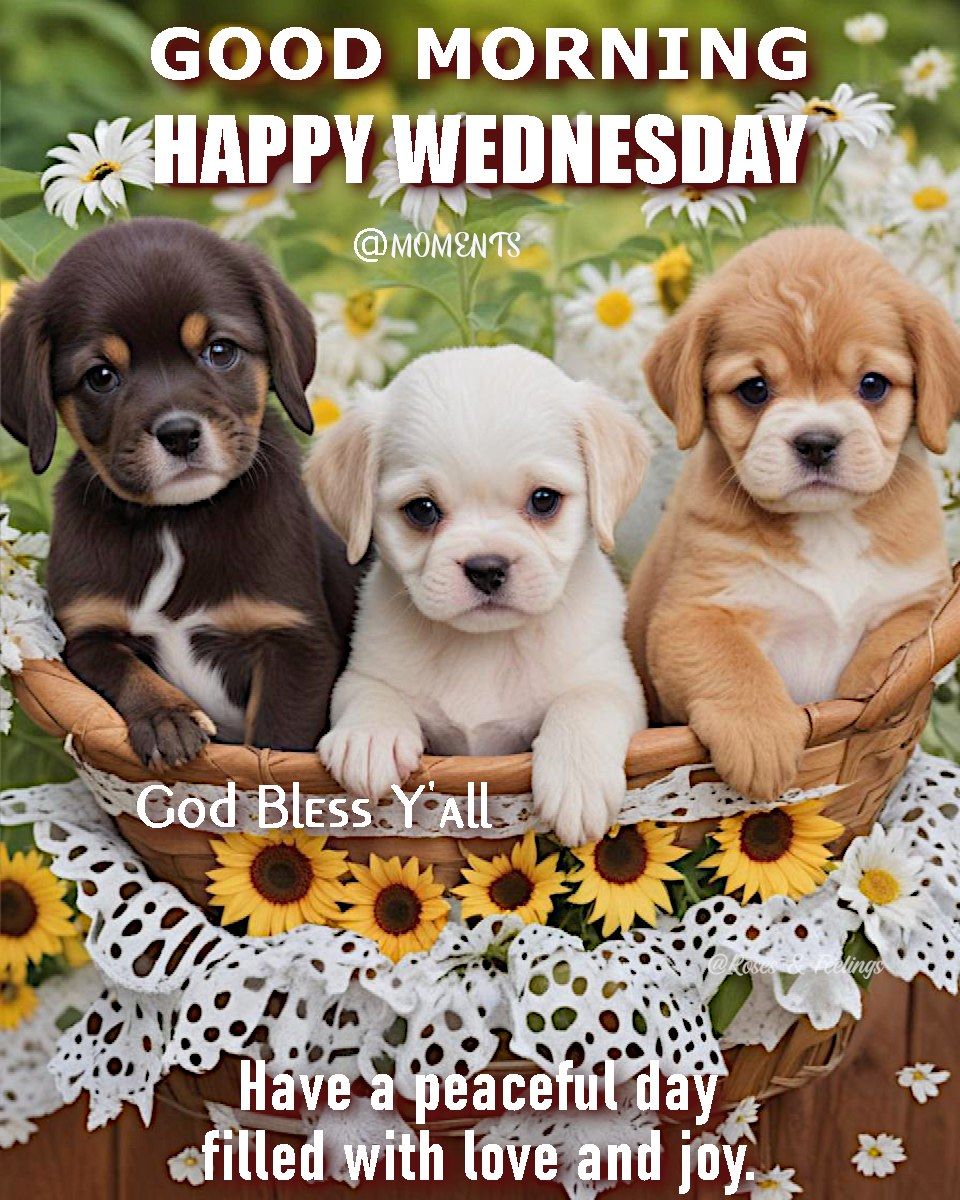 Multi Color Dogs - Good Morning, Happy Wednesday Pictures, Photos, and ...