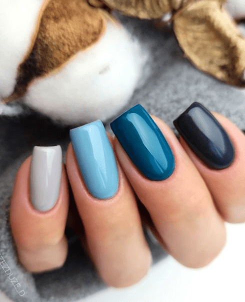 Shades Of Blue Nails Pictures, Photos, and Images for Facebook, Tumblr ...