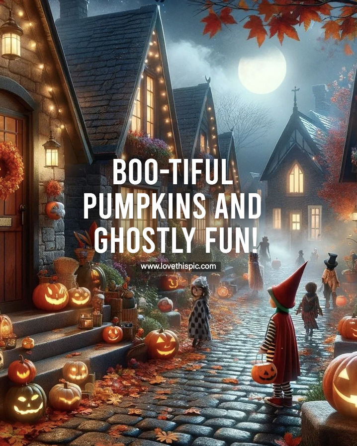 Boo-tiful Pumpkins And Ghostly Fun! Pictures, Photos, and Images for ...