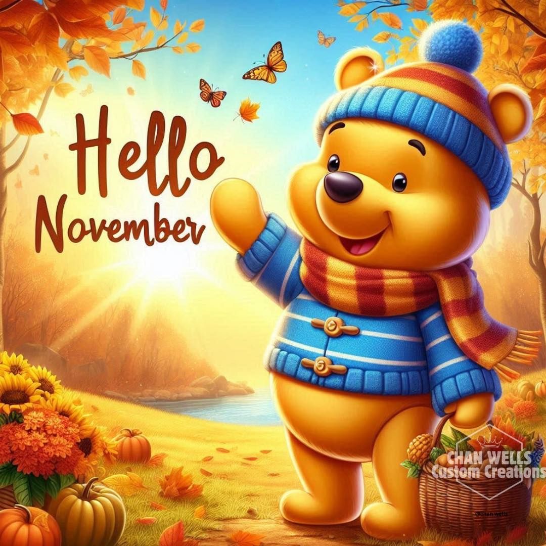 Hello November With Winnie The Pooh Pictures, Photos, and Images for ...