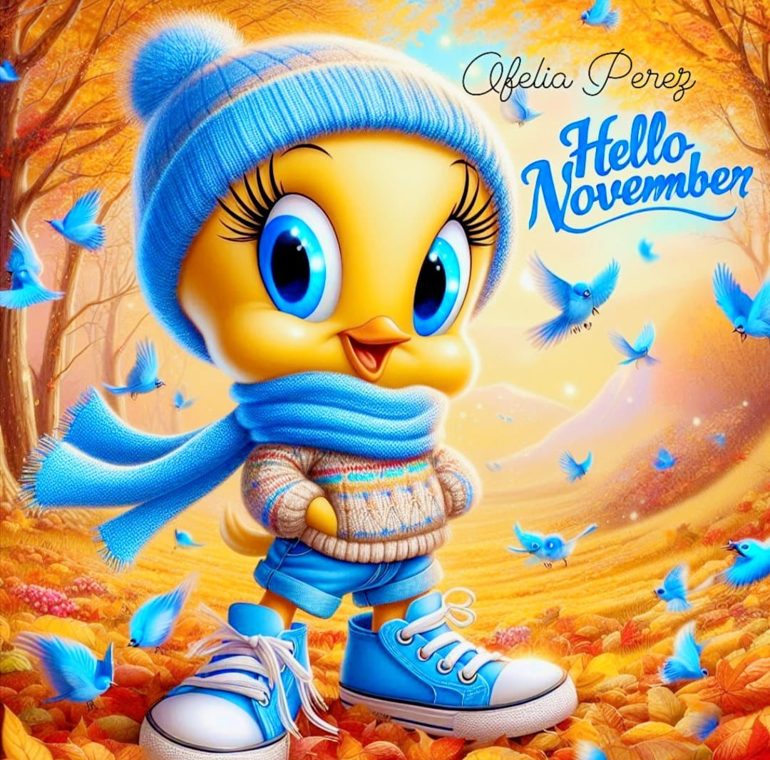 Hello November Tweety Greeting Pictures, Photos, and Images for ...
