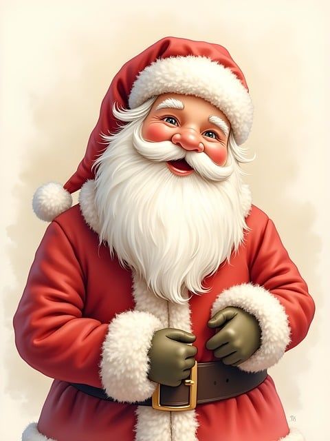 Illustration Of Jolly Santa Pictures, Photos, and Images for Facebook ...