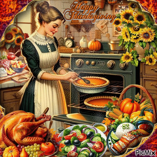 Happy Thanksgiving Dinner Gif Pictures, Photos, and Images for Facebook ...