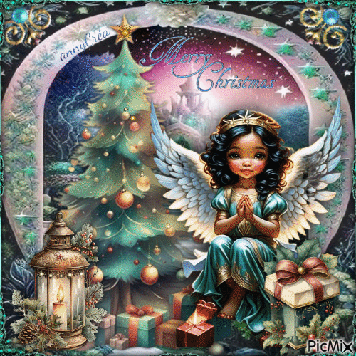 Praying Angel, Merry Christmas Gif Pictures, Photos, and Images for ...