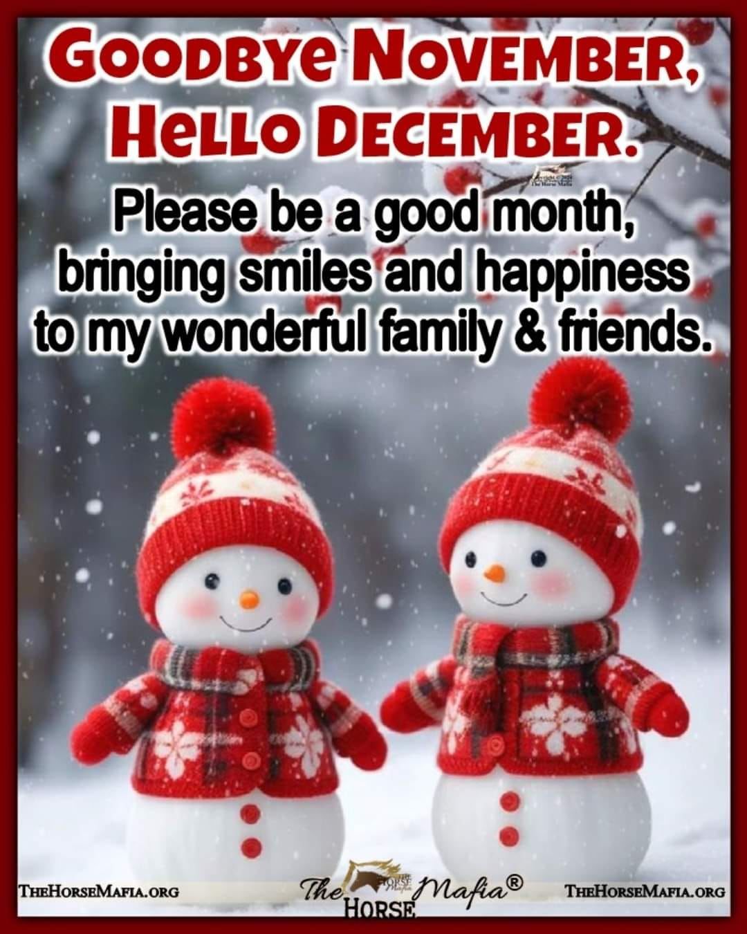 Please Be A Good Month, Goodbye November Hello December Pictures ...