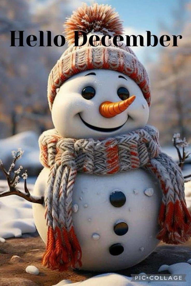 Hello December Snowman Quote Pictures, Photos, and Images for Facebook ...