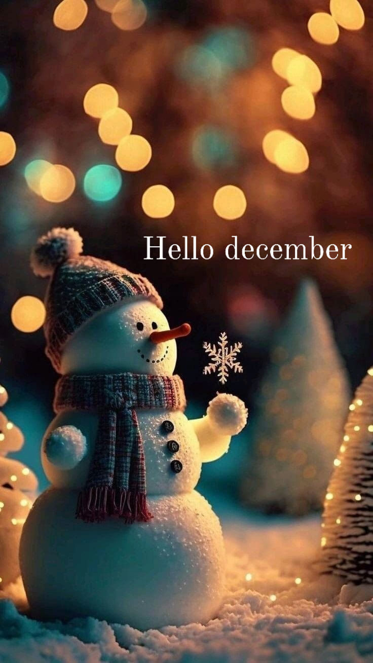 Hello December Snowman Pictures, Photos, and Images for Facebook ...