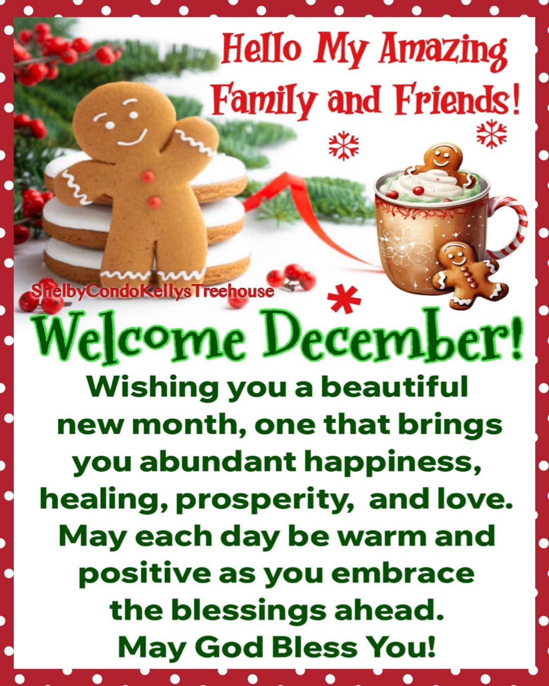 Hello My Amazing Family And Friends! Welcome December! Pictures, Photos ...