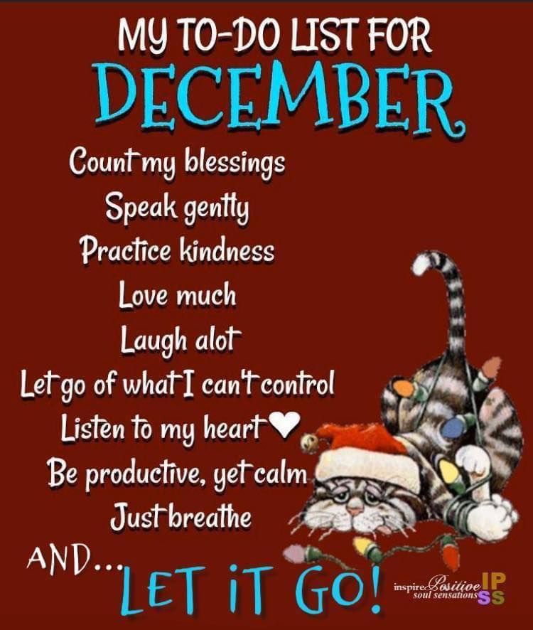 To-Do List For December Pictures, Photos, and Images for Facebook ...