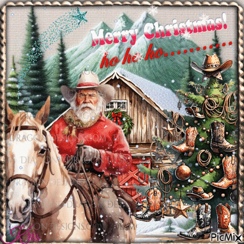 Cowboy Merry Christmas Gif Pictures, Photos, and Images for Facebook ...