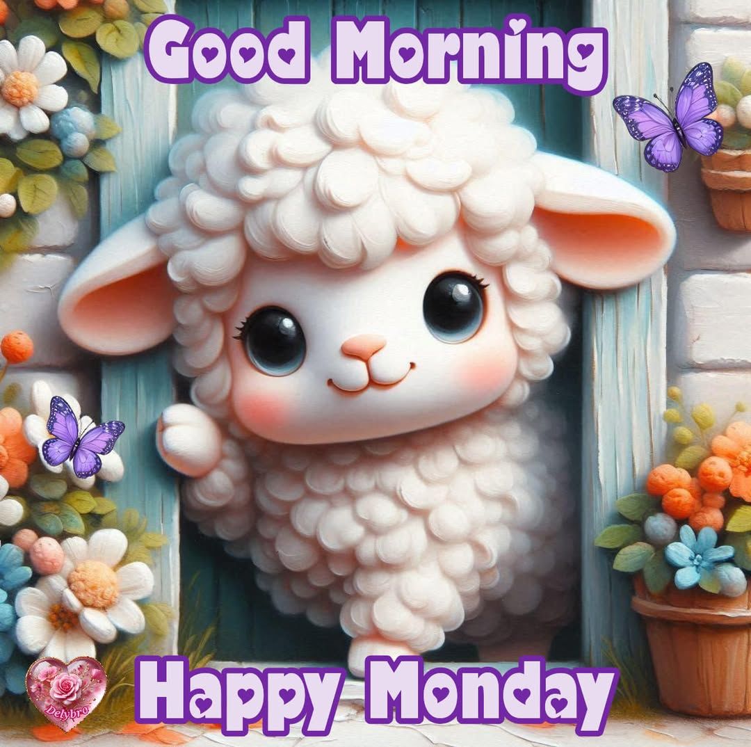 Baby Sheep Good Morning Monday Quote Pictures, Photos, and Images for ...