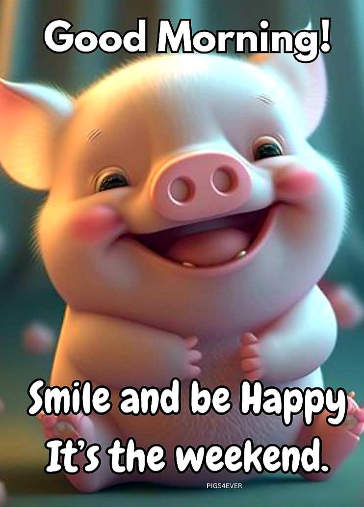 Good Morning! Smile And Be Happy It's The Weekend Pictures, Photos, and ...
