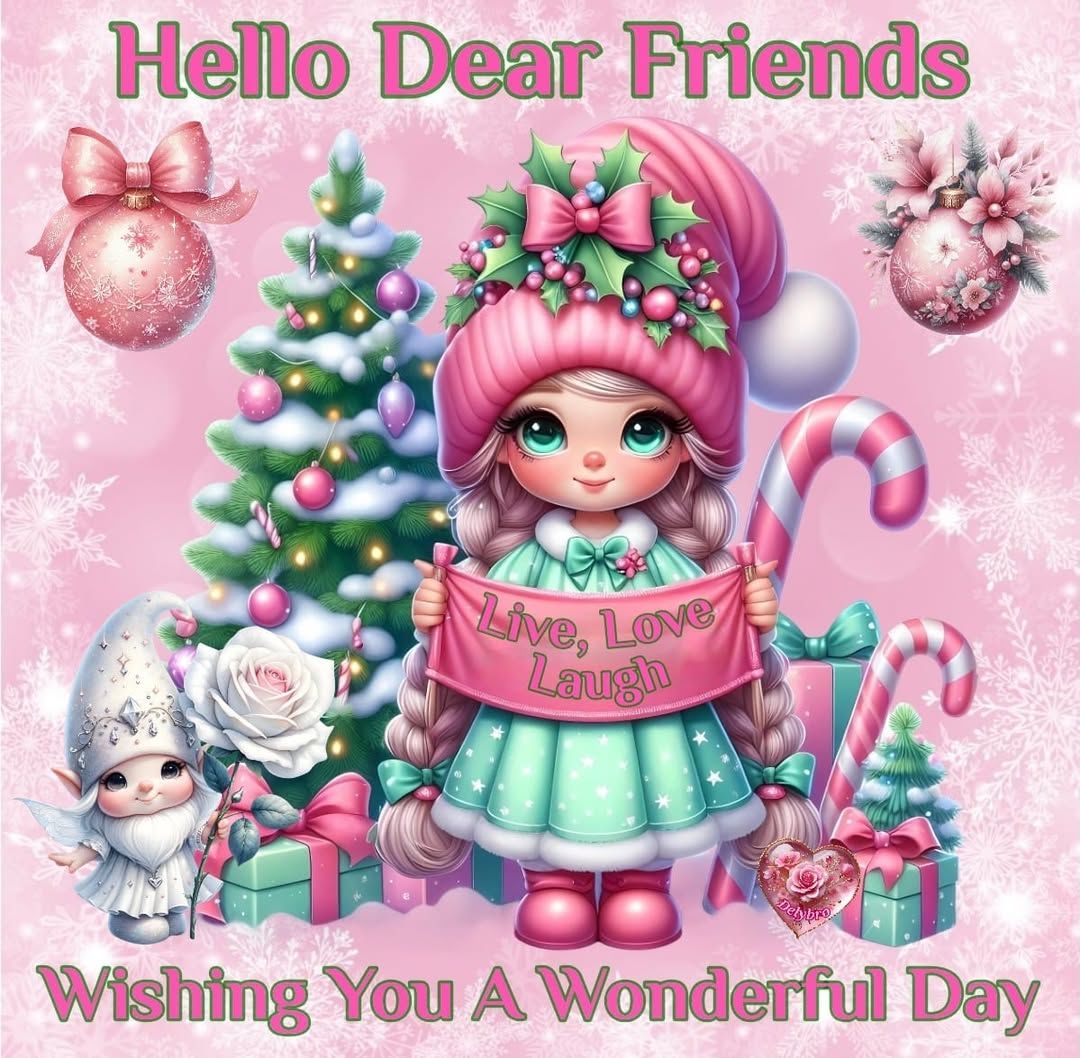 Hello Dear Friends, Wishing You A Wonderful Day Pictures, Photos, and ...