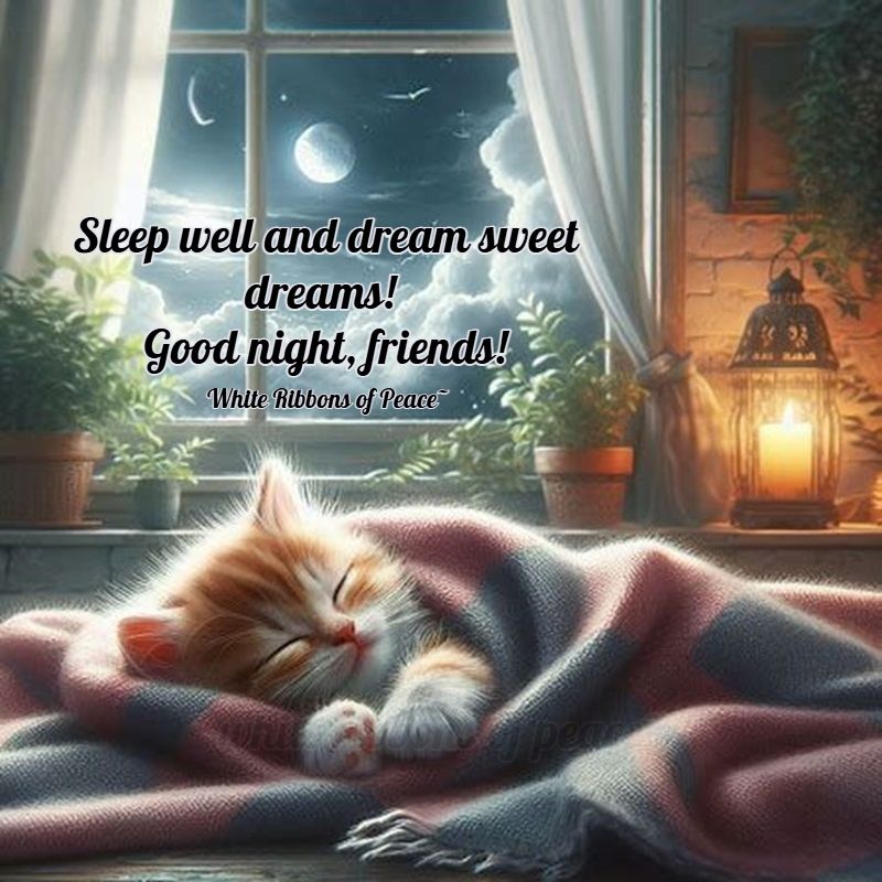 Sleep Well And Dream Sweet Dreams! Good Night, Friends! Pictures ...