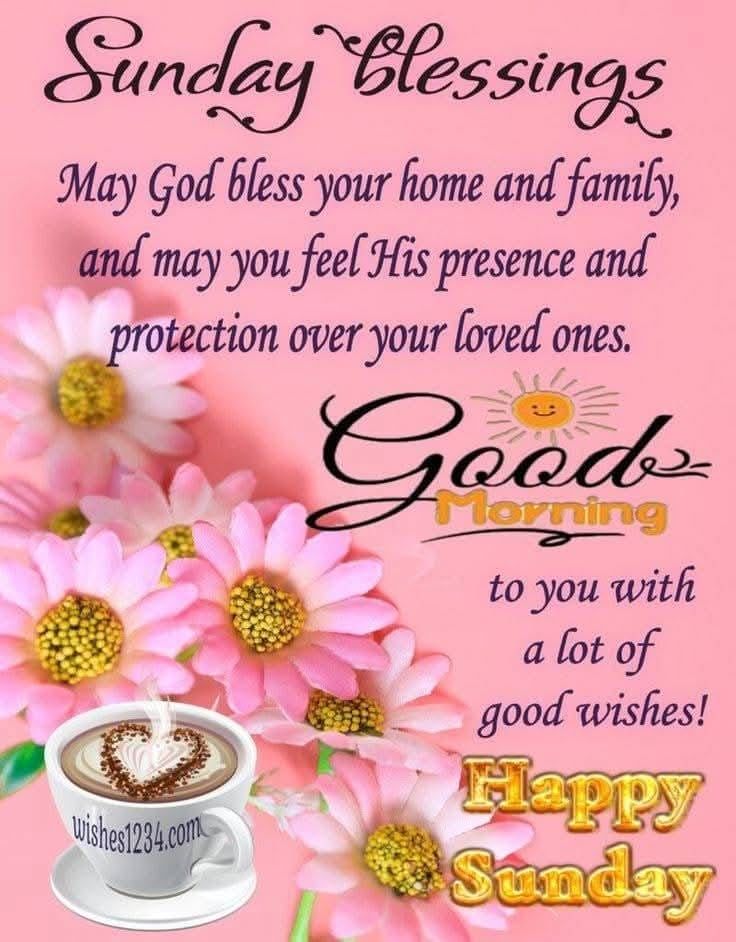 Sunday Blessings: May God Bless Your Home And Family Pictures, Photos ...