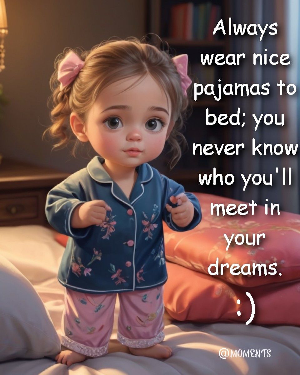 Always Wear Nice Pajamas To Bed Pictures, Photos, and Images for ...
