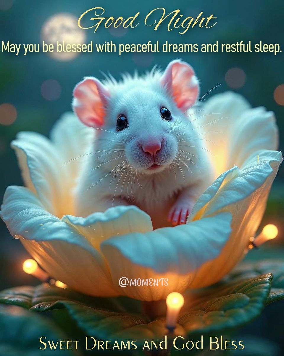 Good Night, May You Be Blessed With Peaceful Dreams And Restful Sleep ...