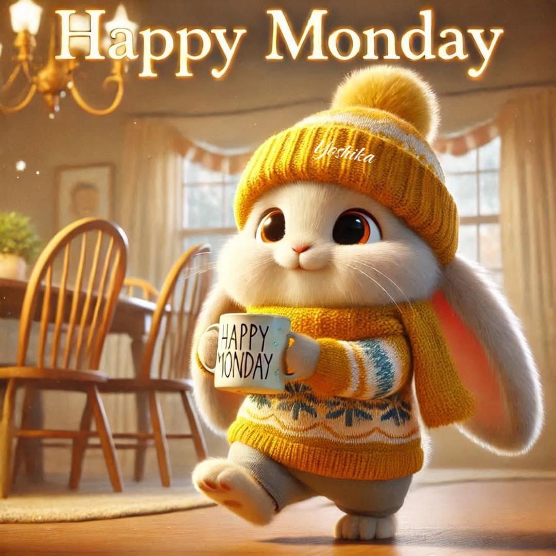 Happy Monday Bunny Pictures, Photos, and Images for Facebook, Tumblr ...