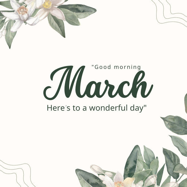 Good Morning, March, Here's To A Wonderful Day Pictures, Photos, and ...