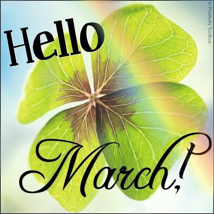 Hello March Clover Quote Pictures, Photos, and Images for Facebook ...