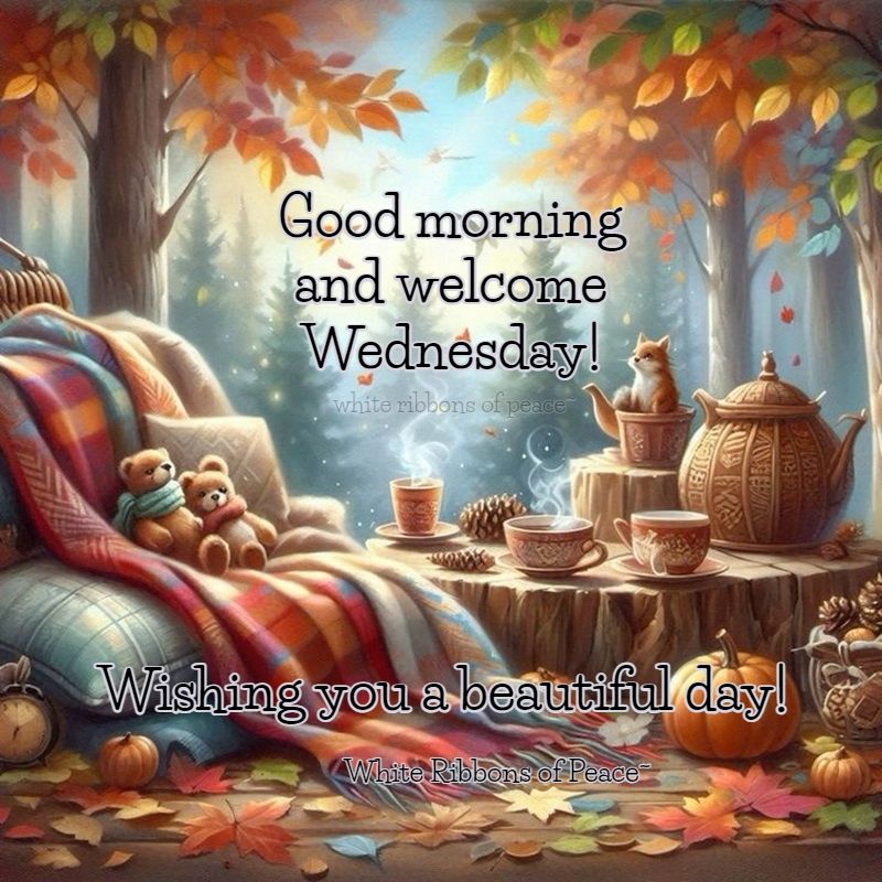 Good Morning And Welcome Wednesday! Wishing You A Beautiful Day ...