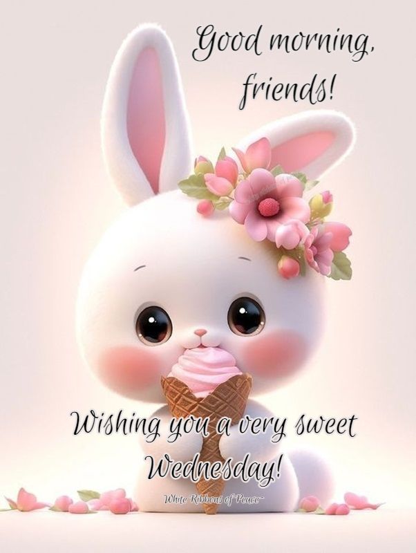 Good Morning, Friends! Wishing You A Very Sweet Wednesday! Pictures ...