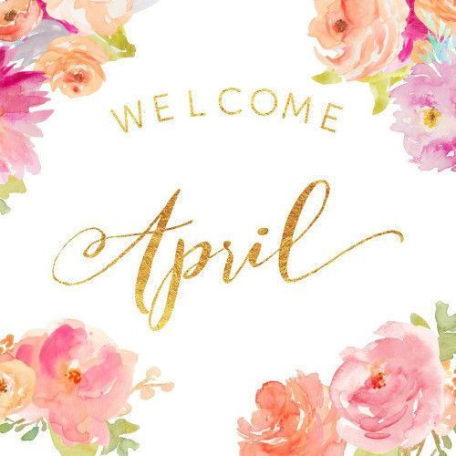 Watercolor Flowers - Welcome April Pictures, Photos, and Images for ...