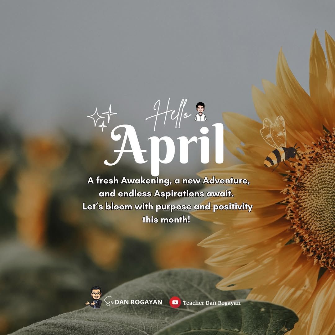 Hello April: A Fresh Awakening, A New Adventure Pictures, Photos, and ...