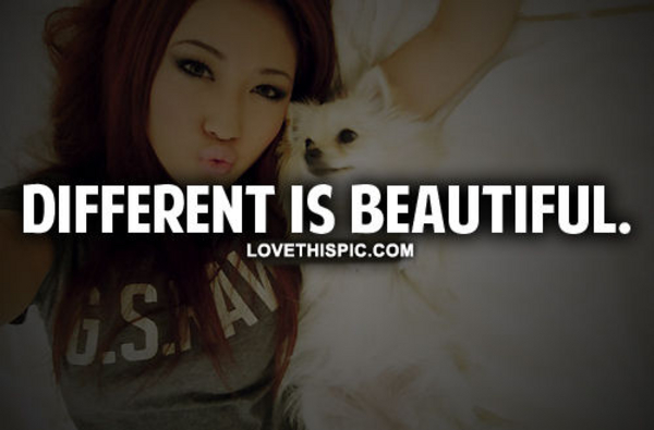Being Different Pictures, Photos, and Images for Facebook, Tumblr ...