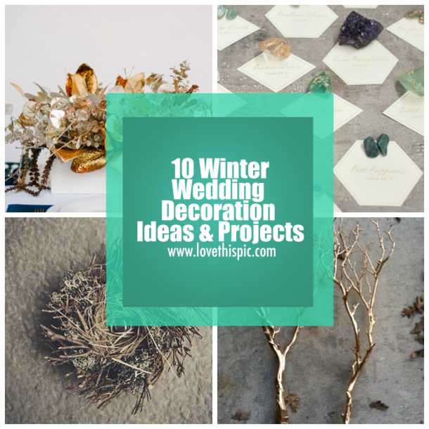 10 Winter Decoration Ideas & Projects