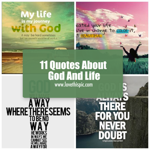 11 Quotes About God And Life