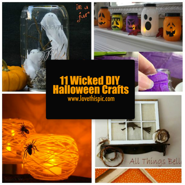 11 Wicked DIY Halloween Crafts