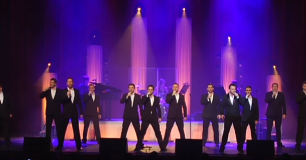 12 men step onstage and seconds later their voices send shivers down ...