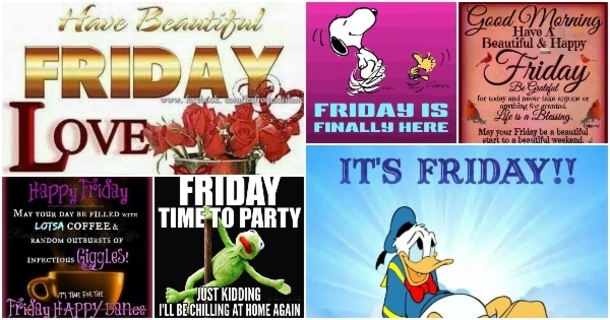 50 Friday Images, Greetings, Wishes And Quotes