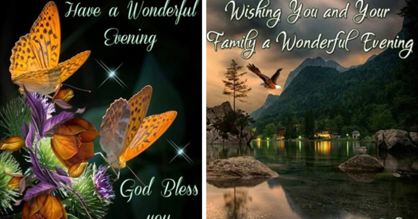 10 Wonderful Good Evening Images