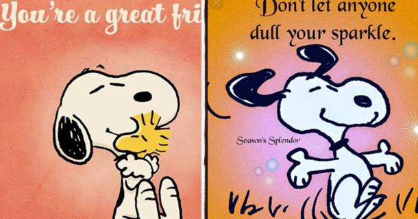 10 Snoopy & Peanuts Gang Quotes