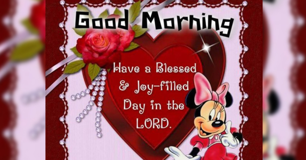 10 Mickey And Minnie Mouse Good Morning Images
