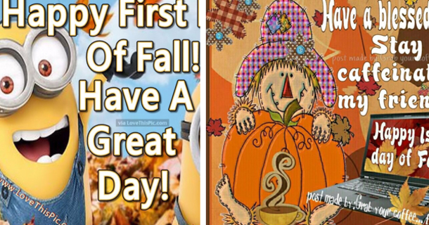 Happy First Day Of Fall Quotes, Images And Pictures