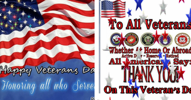 10 Patriotic Veterans Day Animations And Quotes