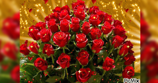 10 Beautifully Animated Rose Images