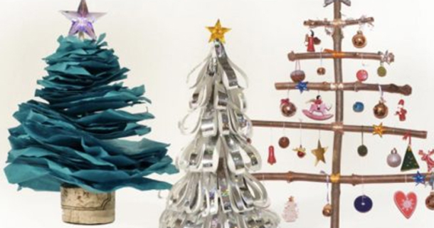 He Creates Three Perfectly Easy Christmas Trees That Are Extremely ...