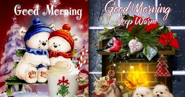 10 Best Christmas Good Morning Pics