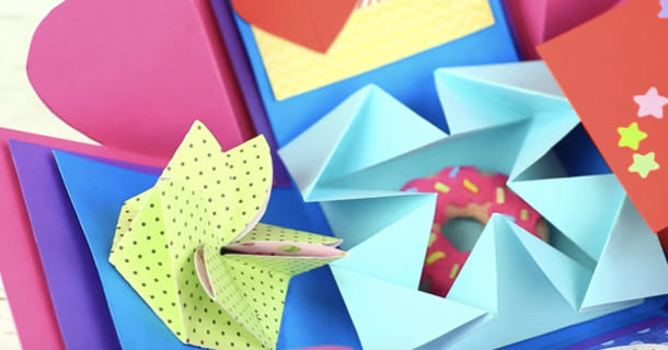 Diy Exploding Box For Valentines Day