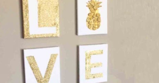 DIY Dollar Tree Wall Art