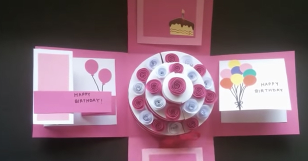 Birthday Explosion Box Tutorial (DIY)